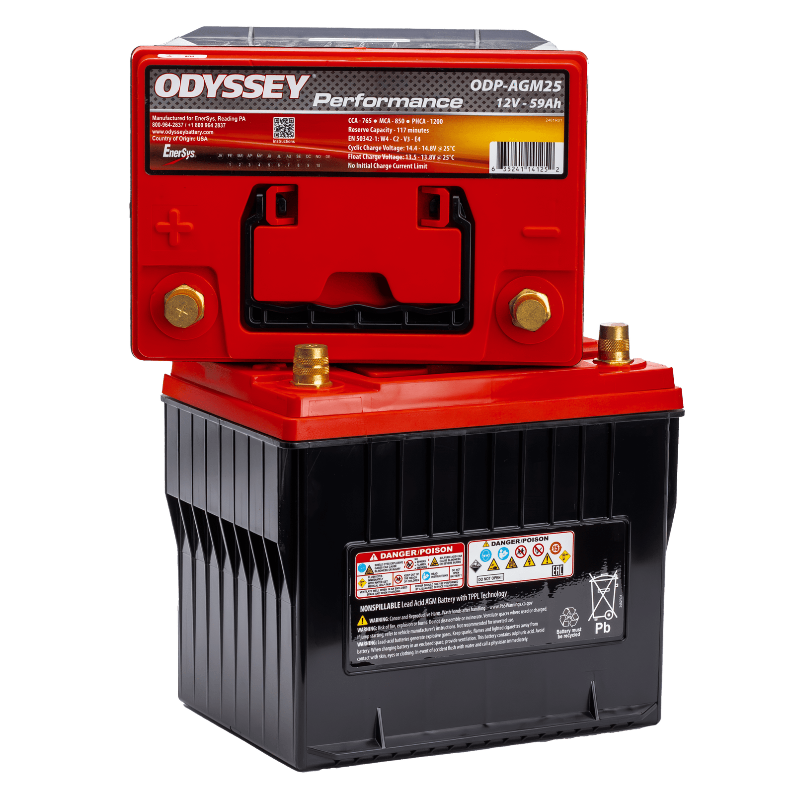2 Odyssey Group 25 Batteries - ($350.99 each)