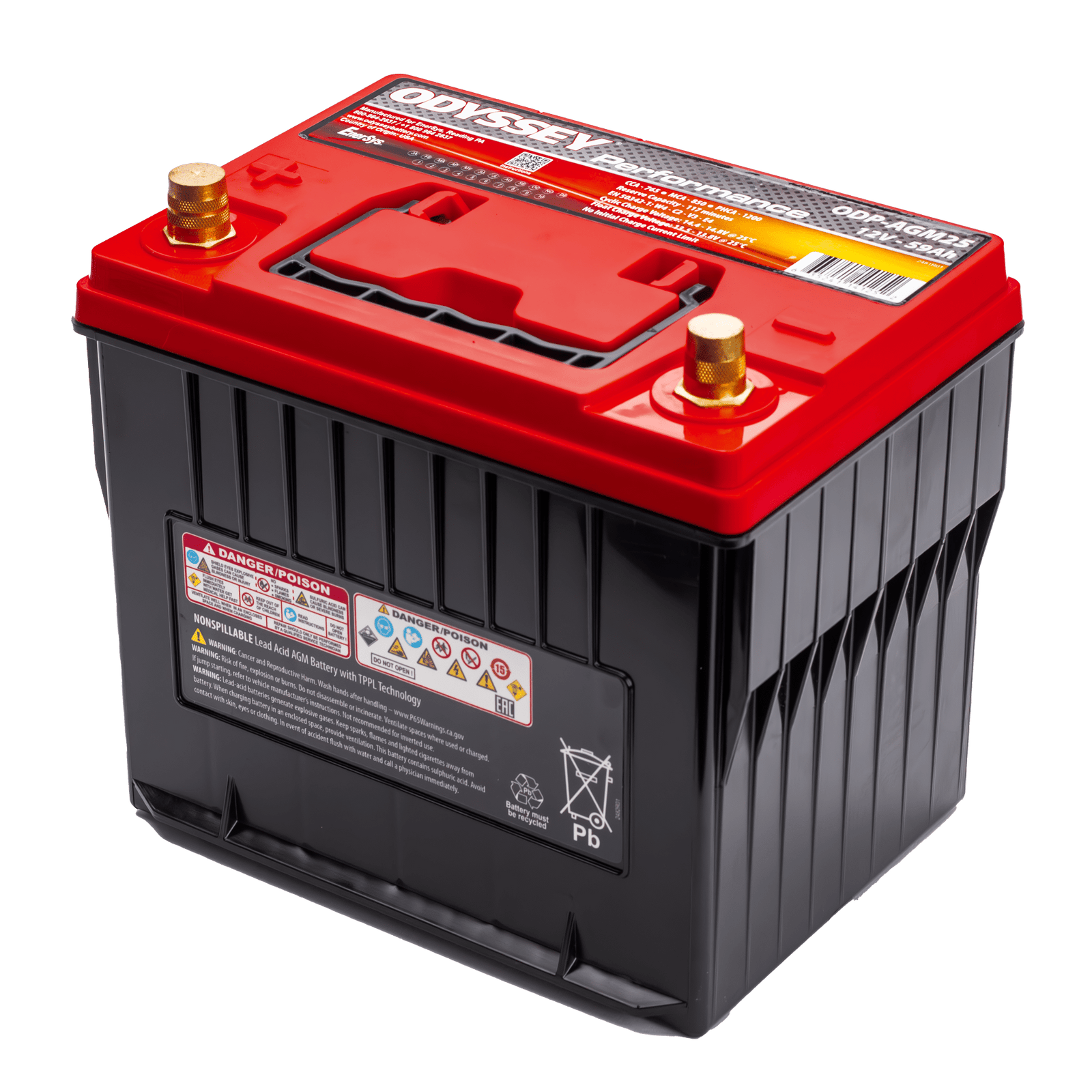 2 Odyssey Group 25 Batteries - ($350.99 each)