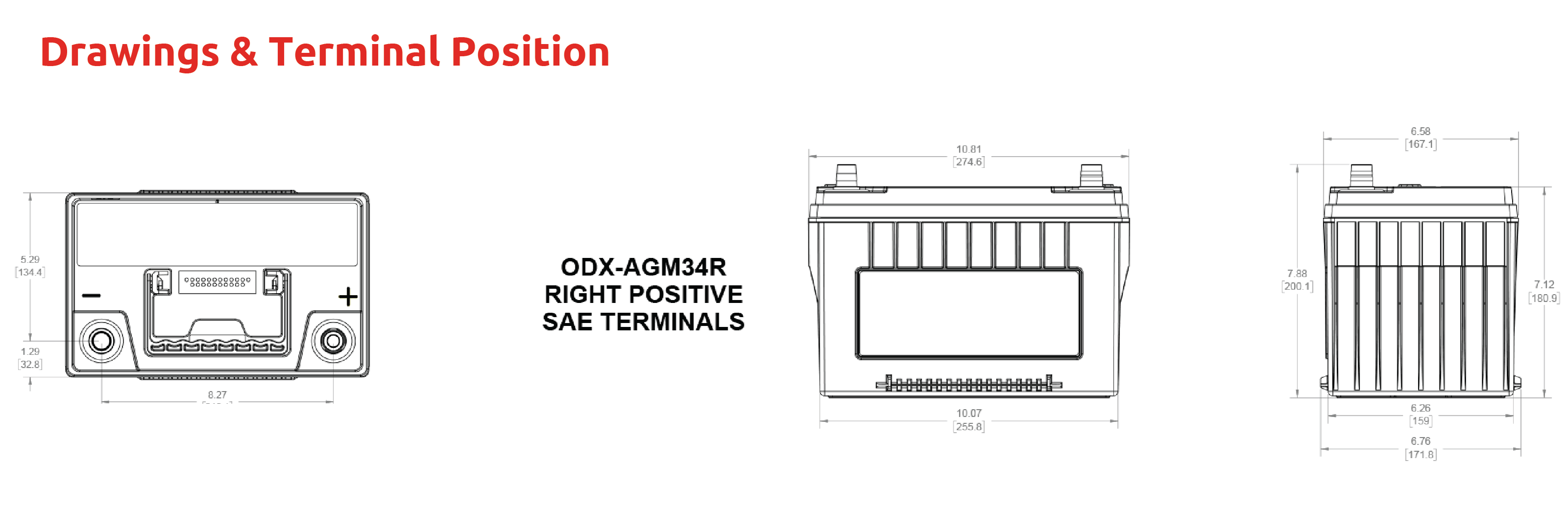 Group 34R Battery | Odyssey Battery