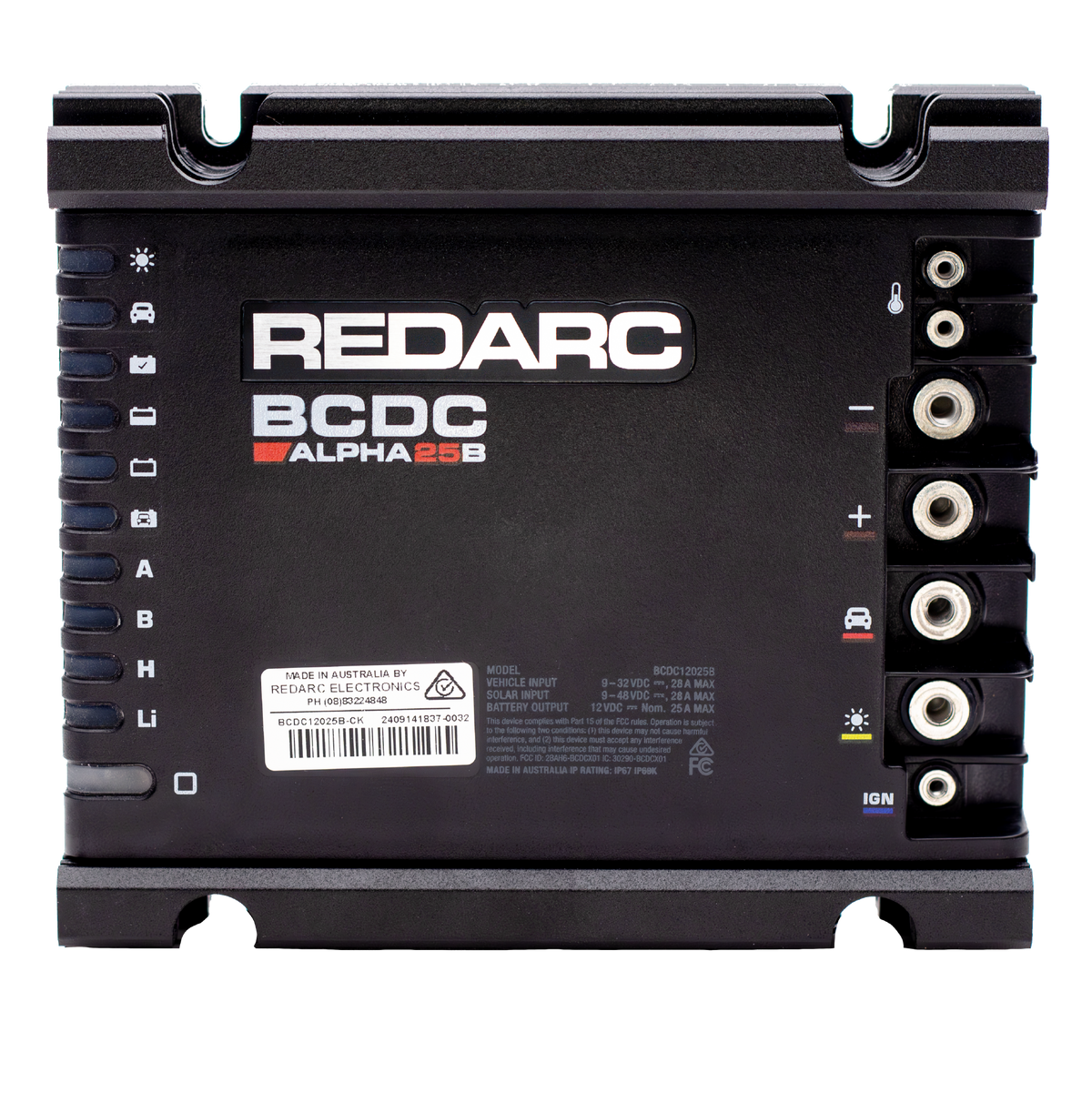 Redarc Alpha 25A DC Battery Charger