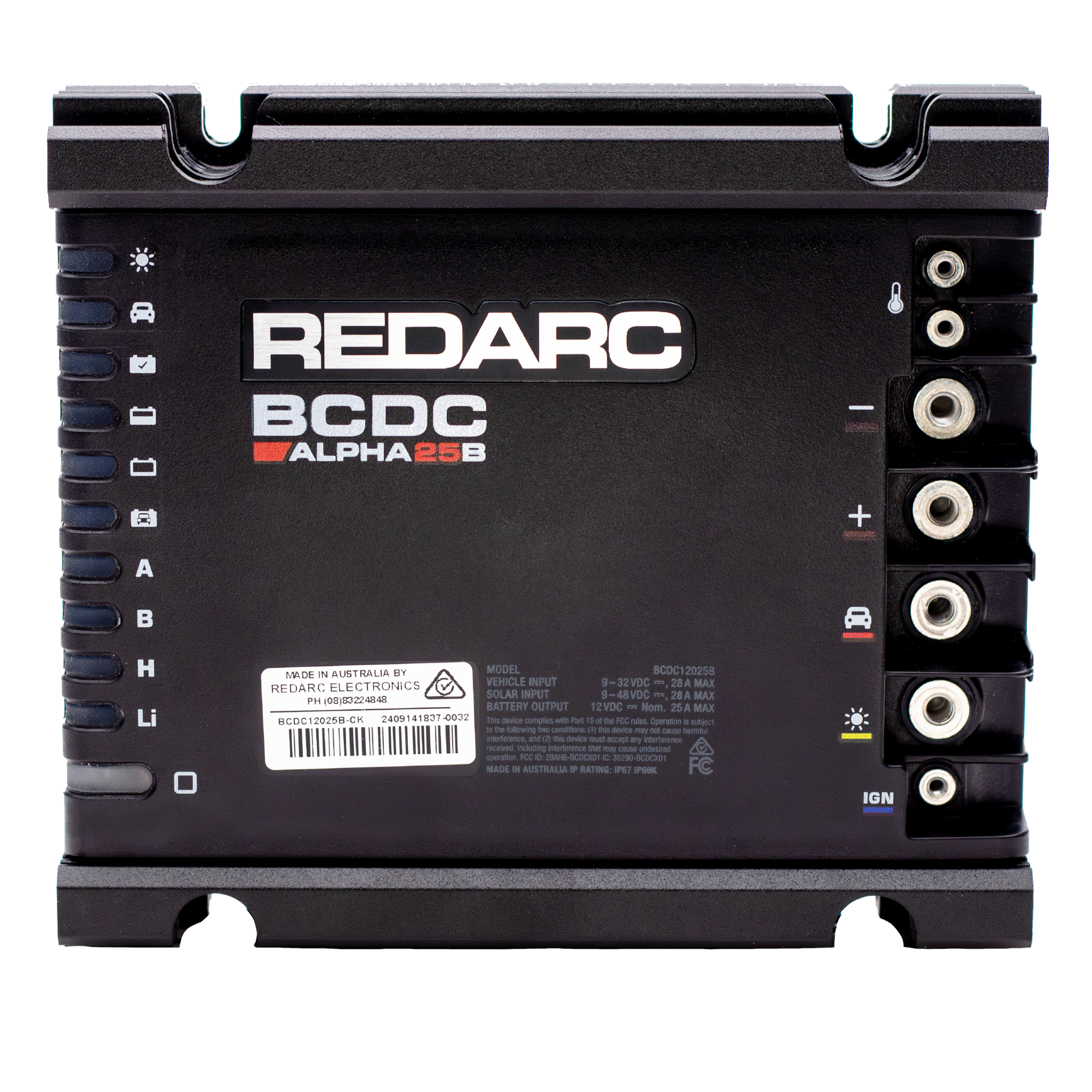 Redarc Alpha 25A DC Battery Charger
