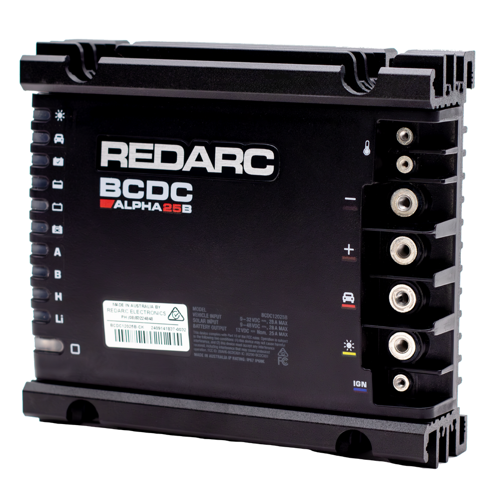 Redarc Alpha 25A DC Battery Charger